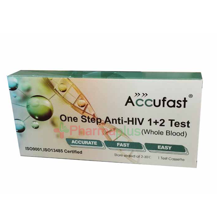 Accufast hiv self test kit(1+2) | Pharmaplus | Pharmaplus