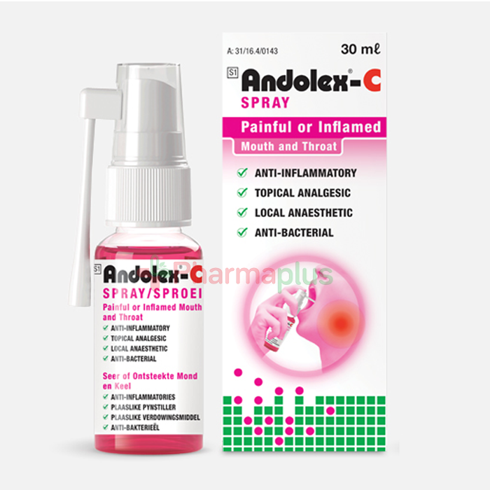 Andolex spray 30ml | Pharmaplus | Pharmaplus