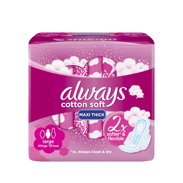 Always maxi thick 3in1 extra long 14's | Pharmaplus | Pharmaplus