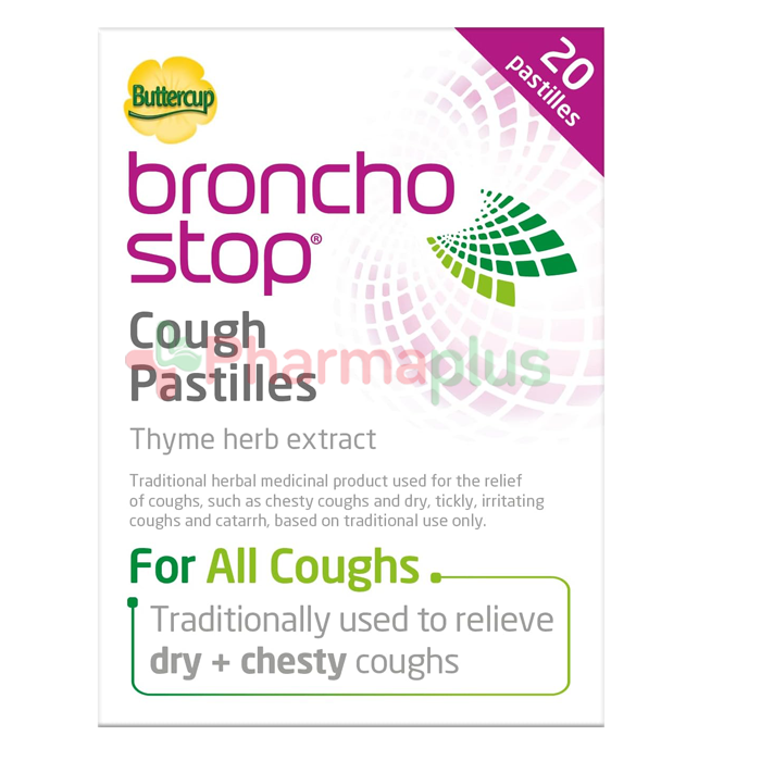 Buttercup broncho cough pastilles 20s | Pharmaplus | Pharmaplus