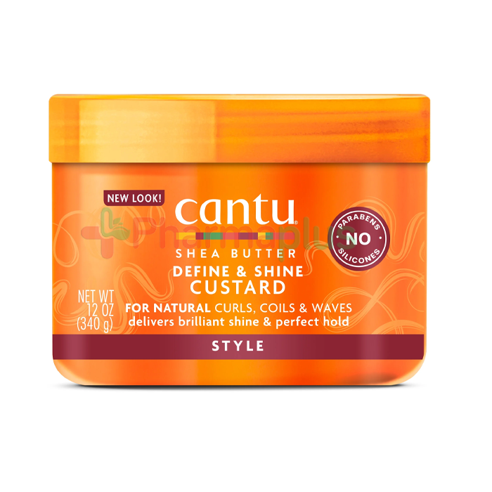 Cantu shea butter define/shine custard 340g | Pharmaplus | Pharmaplus