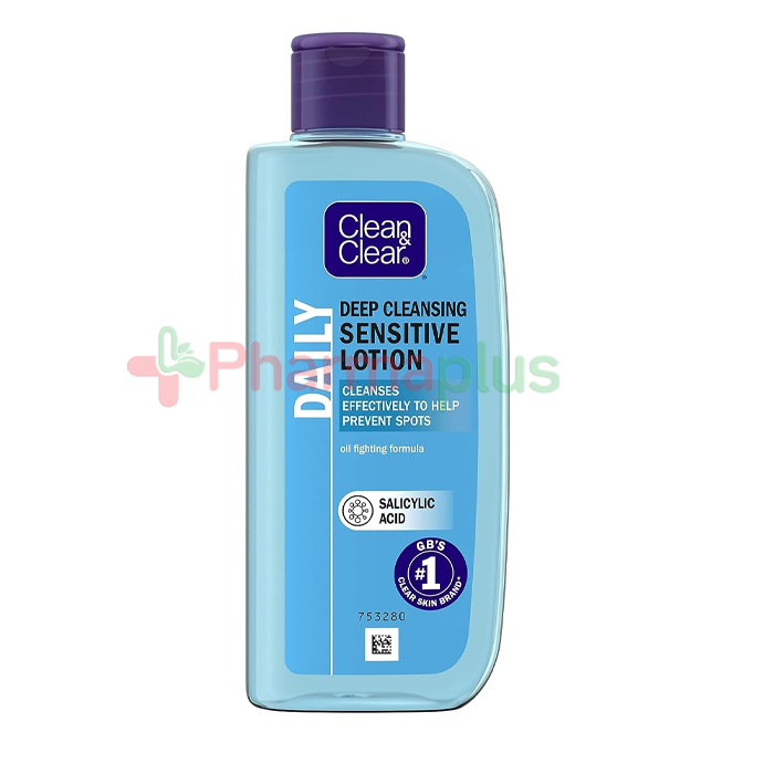 Clean and clear deep clns lotion sens. 200ml | Pharmaplus | Pharmaplus