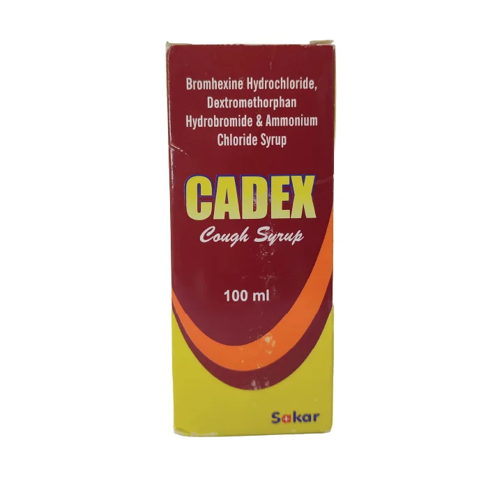 Cadex (bromhexinehydrochloride 4mg/5ml syrup) | Pharmaplus | Pharmaplus