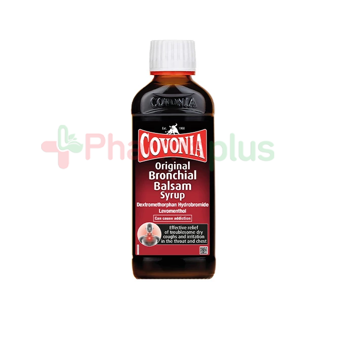 Covonia original bronchial balsam syrup 150ml | Pharmaplus | Pharmaplus