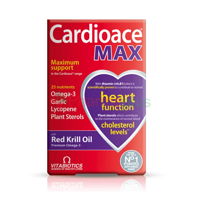 Cardioace max capsules 84's | Pharmaplus | Pharmaplus