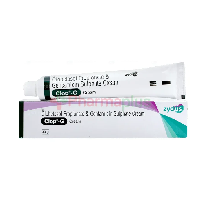Clop-G(clobetaso &gentamycin) cream 30gm | Pharmaplus | Pharmaplus