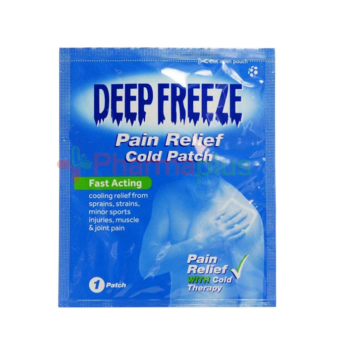 Deep freeze cold patch 1`s | Pharmaplus | Pharmaplus