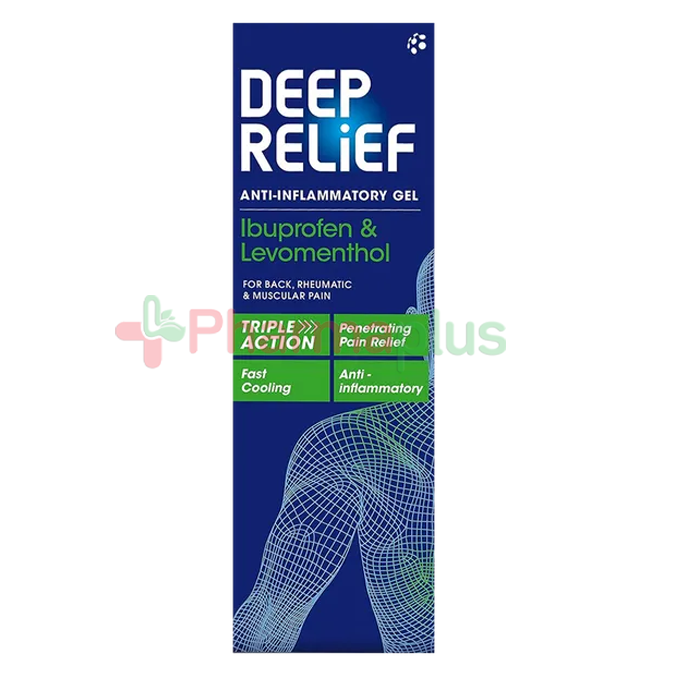 Deep relief gel 50gm | Pharmaplus | Pharmaplus