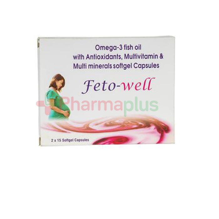 Feto well softgel 30's | Pharmaplus | Pharmaplus