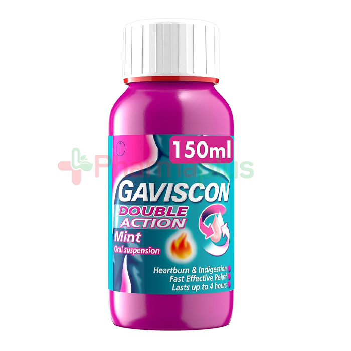 Gaviscon supension double action 150ml | Pharmaplus | Pharmaplus