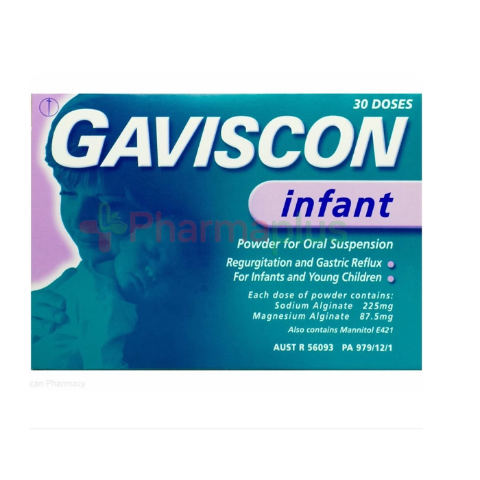 Gaviscon infant satchets 30`s | Pharmaplus | Pharmaplus