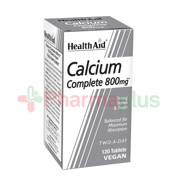 Healthaid calcium complete 800mg 120s | Pharmaplus | Pharmaplus