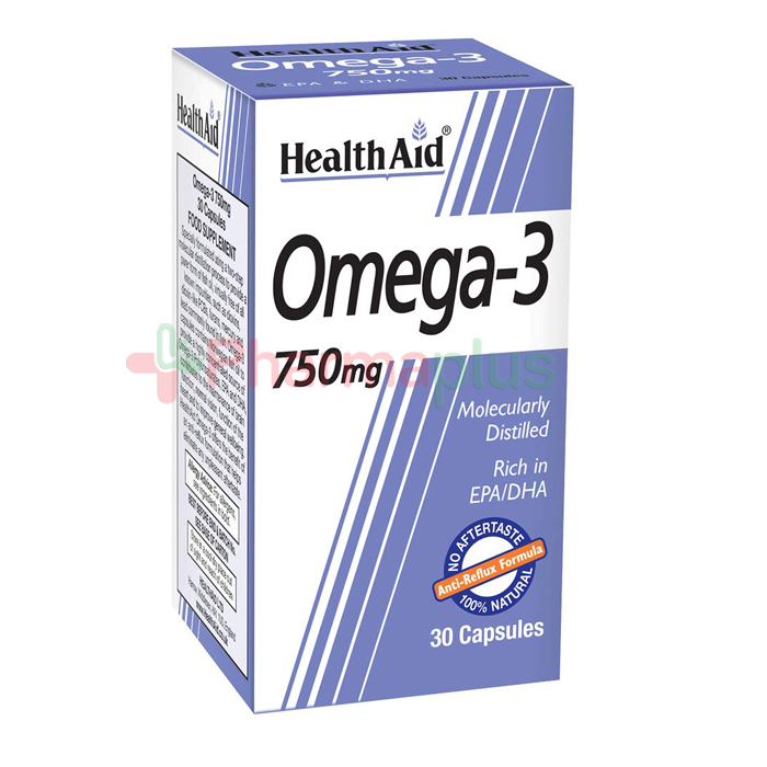 Healthaid omega 750mg 30`s | Pharmaplus | Pharmaplus