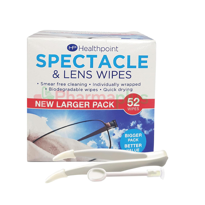 Healthpoint spectacle wipes | Pharmaplus | Pharmaplus