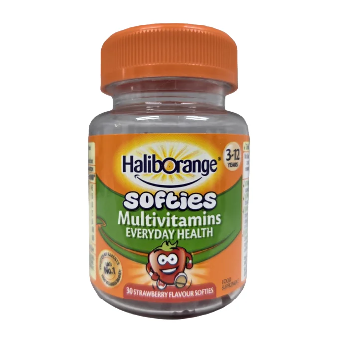 Haliborange multivitamin softies strawberry 30`s | Pharmaplus | Pharmaplus