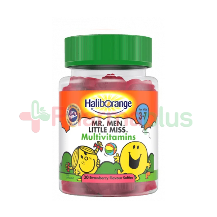 Haliborange mr men little miss multivitamin 30s | Pharmaplus | Pharmaplus