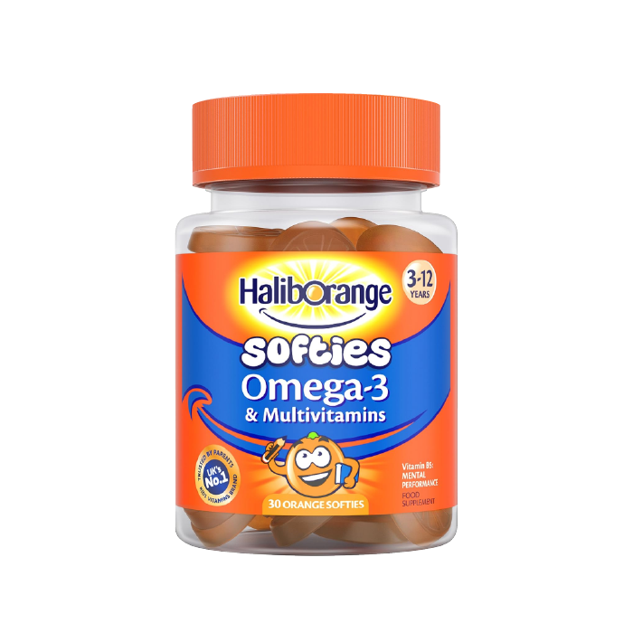 Haliborange omega 3 and multivitamins orange softies 30s | Pharmaplus ...