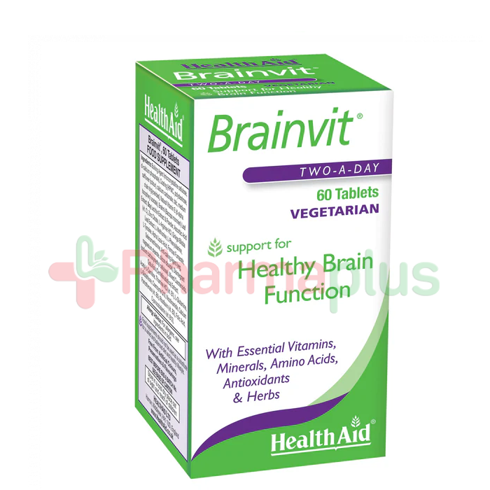 Healthaid brainvit tablets 60s | Pharmaplus | Pharmaplus