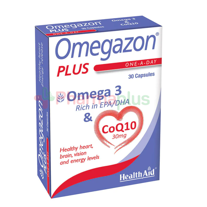 Healthaid omegazon plus caps 30`s | Pharmaplus | Pharmaplus
