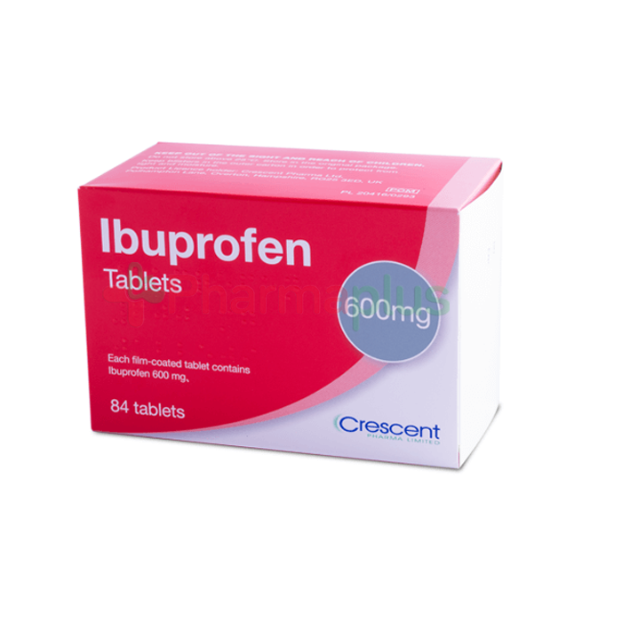 Ibuprofen 600mg tablets 84`s(crescent) | Pharmaplus | Pharmaplus