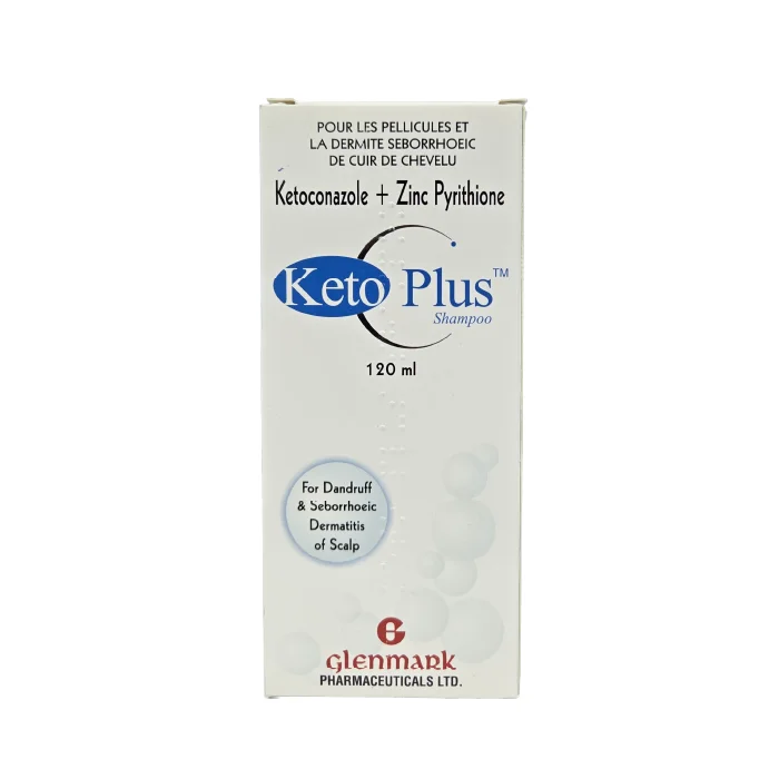 Keto-plus shampoo 120ml | Pharmaplus | Pharmaplus