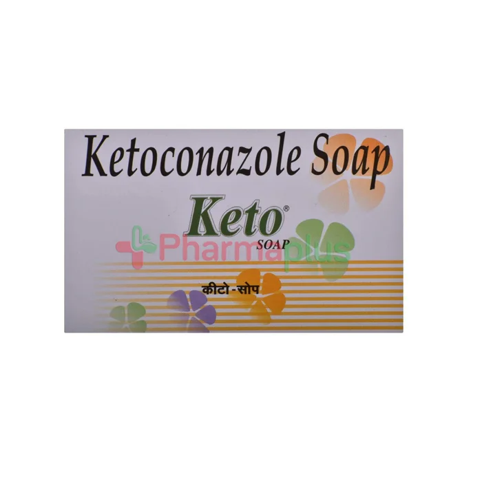 Keto(ketoconazole) medicated soap 125gm | Pharmaplus | Pharmaplus