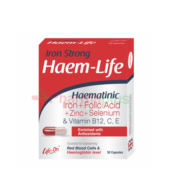 Life on haem-life caps 30`s | Pharmaplus | Pharmaplus
