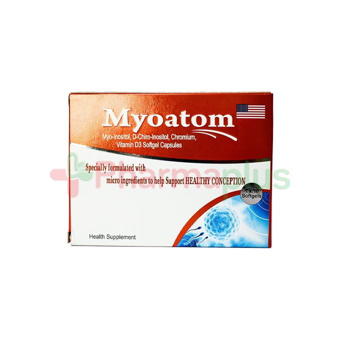 Myoatom softgels caps 10s | Pharmaplus | Pharmaplus