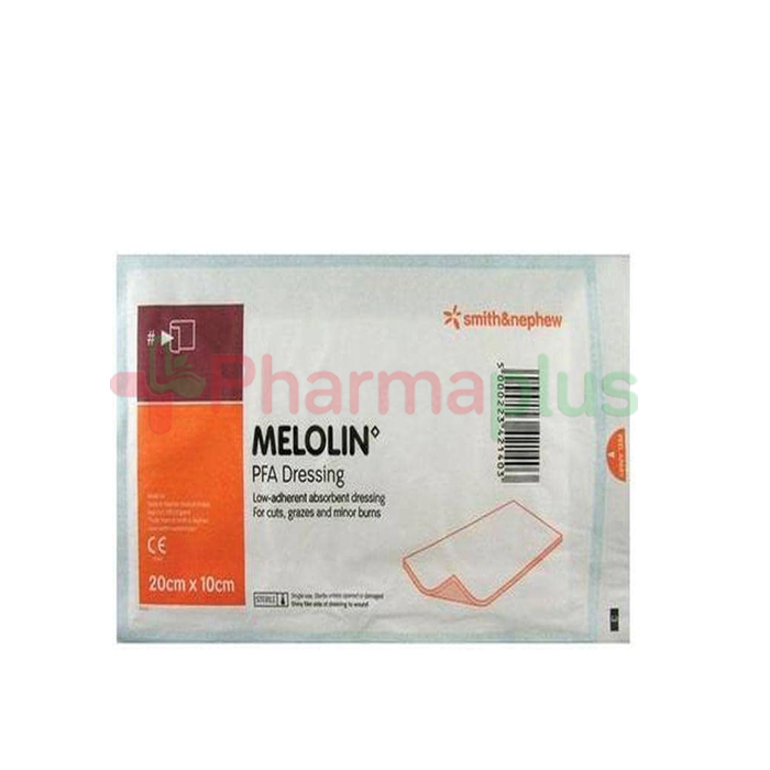 Melolin 20cm*10cm 1's | Pharmaplus | Pharmaplus
