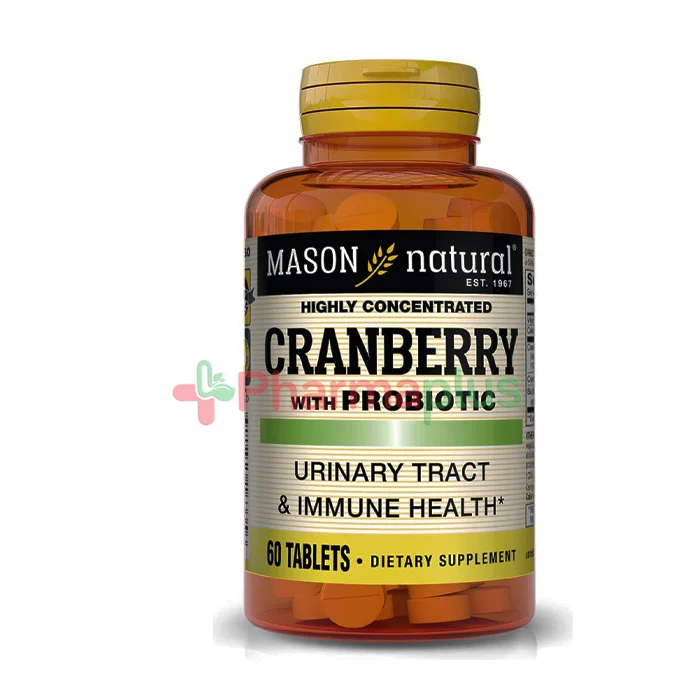 Mason natural cranberry eith probiotics tabs 60's | Pharmaplus | Pharmaplus