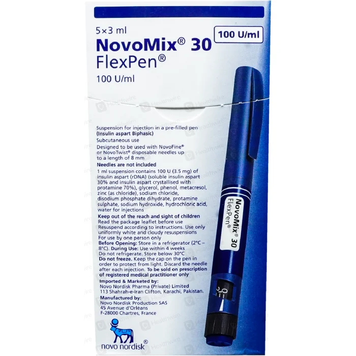 Novomix flexpen 30 100 i.U 3ml 5s | Pharmaplus | Pharmaplus