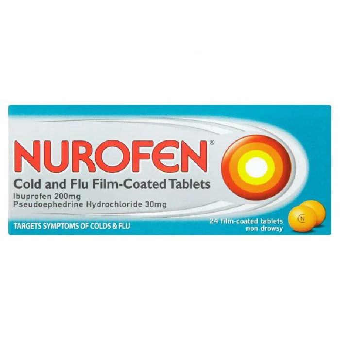 Nurofen tab cold and flu 24`s | Pharmaplus | Pharmaplus