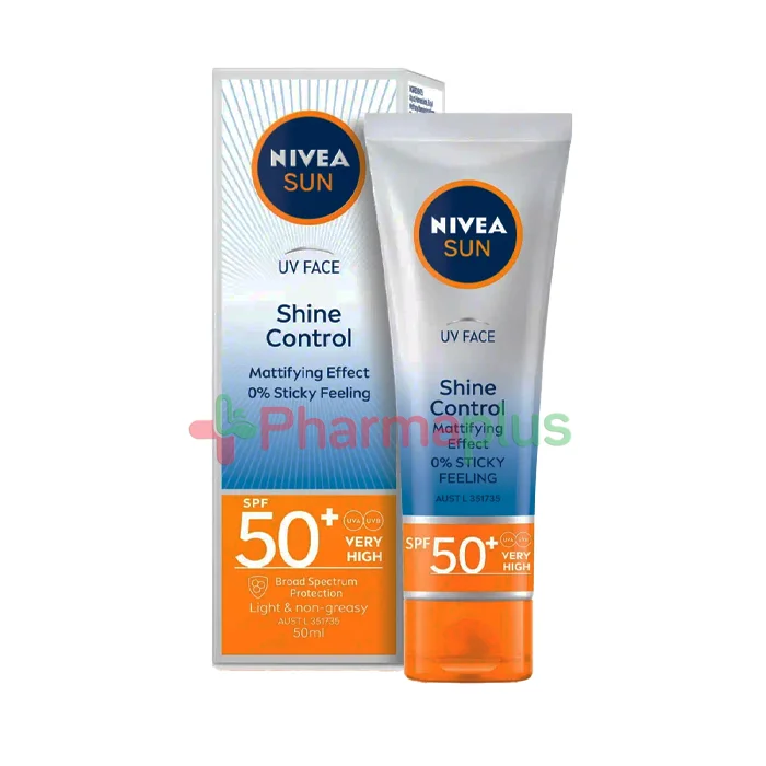 Nivea UV face shine control spf50 50ml | Pharmaplus | Pharmaplus