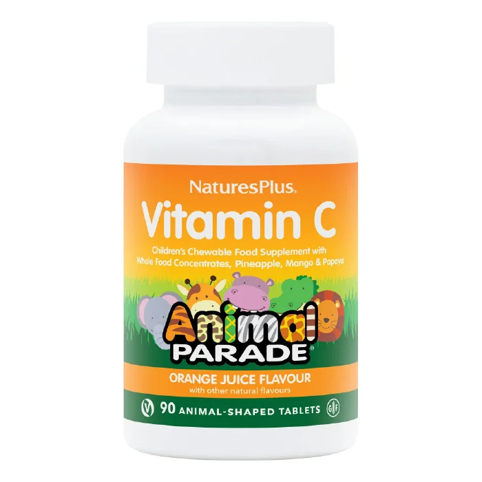 Natures plus animal parade vitamin c tablets 90`kids | Pharmaplus ...