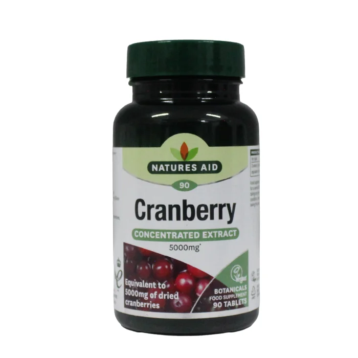 Natures aid cranberry 5000mg 90`s | Pharmaplus | Pharmaplus