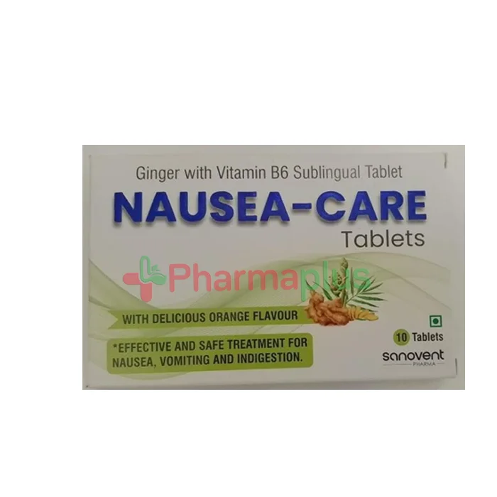 Nausea-care tablets 10s | Pharmaplus | Pharmaplus