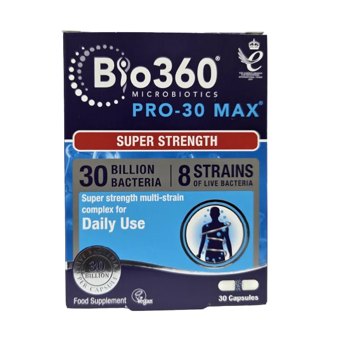 Natures aid bio 360 pro-30 max 30b 60s | Pharmaplus | Pharmaplus
