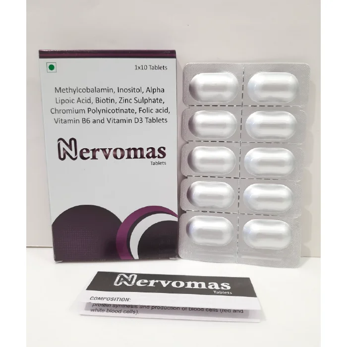 Nervomas tablets 10's | Pharmaplus | Pharmaplus