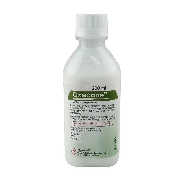 Oxecone-s antacid 114ml | Pharmaplus | Pharmaplus
