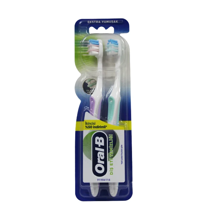 Oral b toothbrushes twin pack | Pharmaplus | Pharmaplus