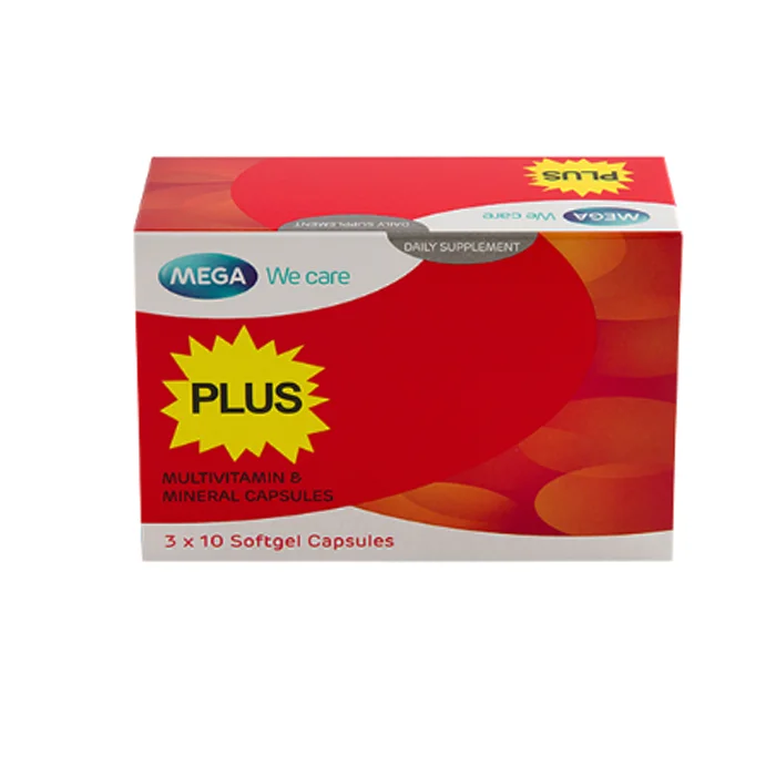 Plus multivitamin capsules 30`s | Pharmaplus | Pharmaplus