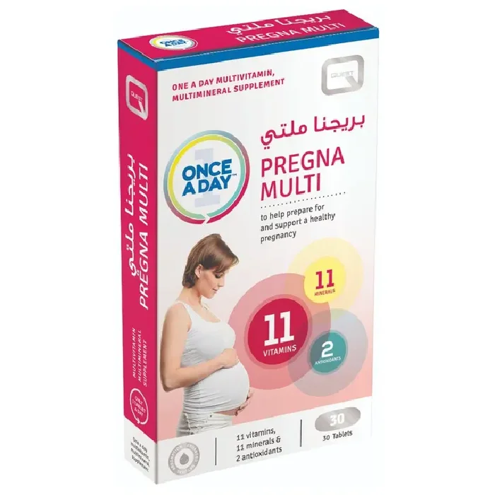 Quest one a day pregna multi tablets 30`s | Pharmaplus | Pharmaplus