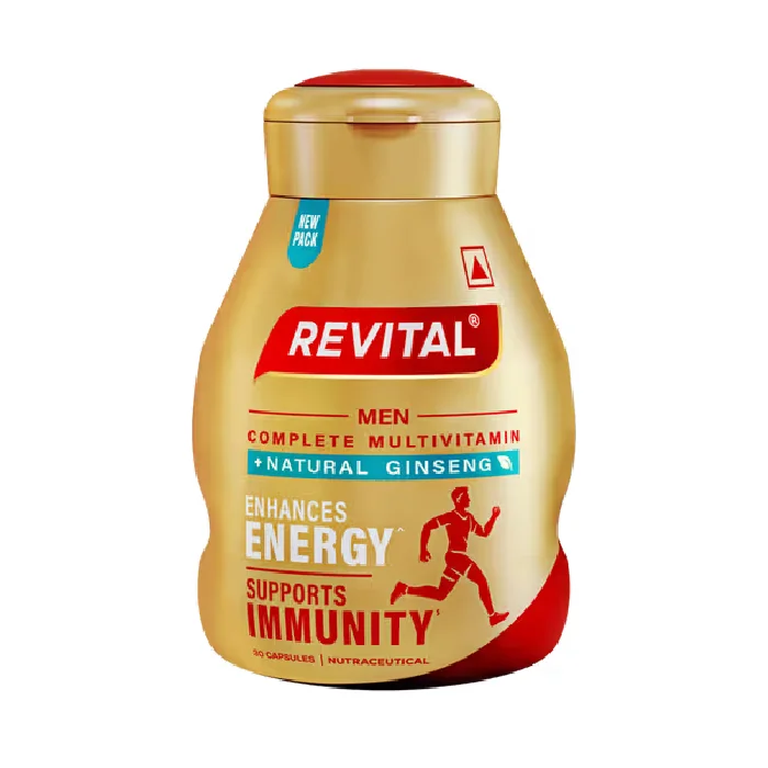Revital men natural ginseng capsules 30's | Pharmaplus | Pharmaplus