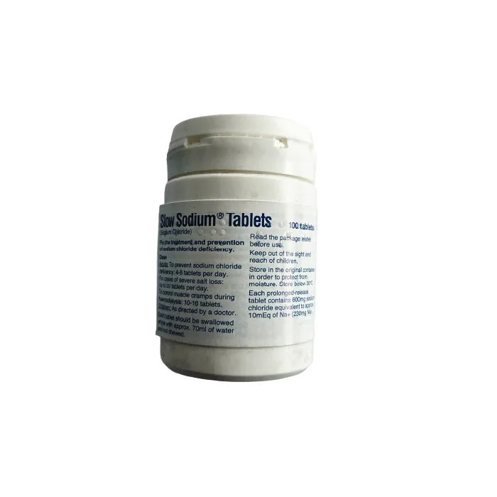 Slow sodium 600mg tablets 100s` | Pharmaplus | Pharmaplus