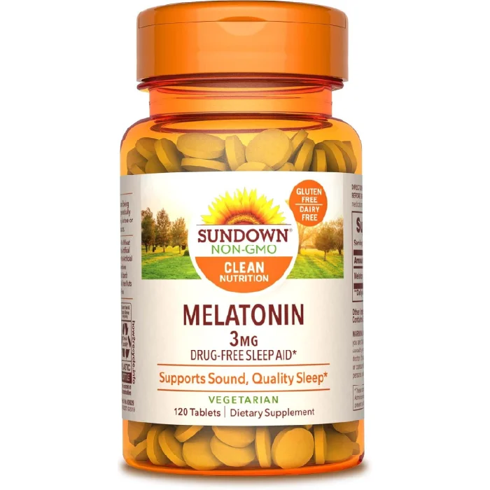 Sundown melatonin 3mg 120s | Pharmaplus | Pharmaplus