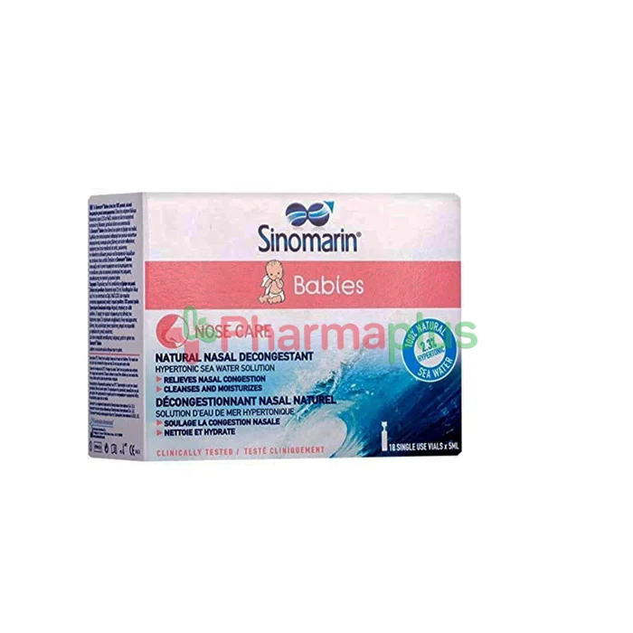 Sinomarin babies nose care vials 18s | Pharmaplus | Pharmaplus