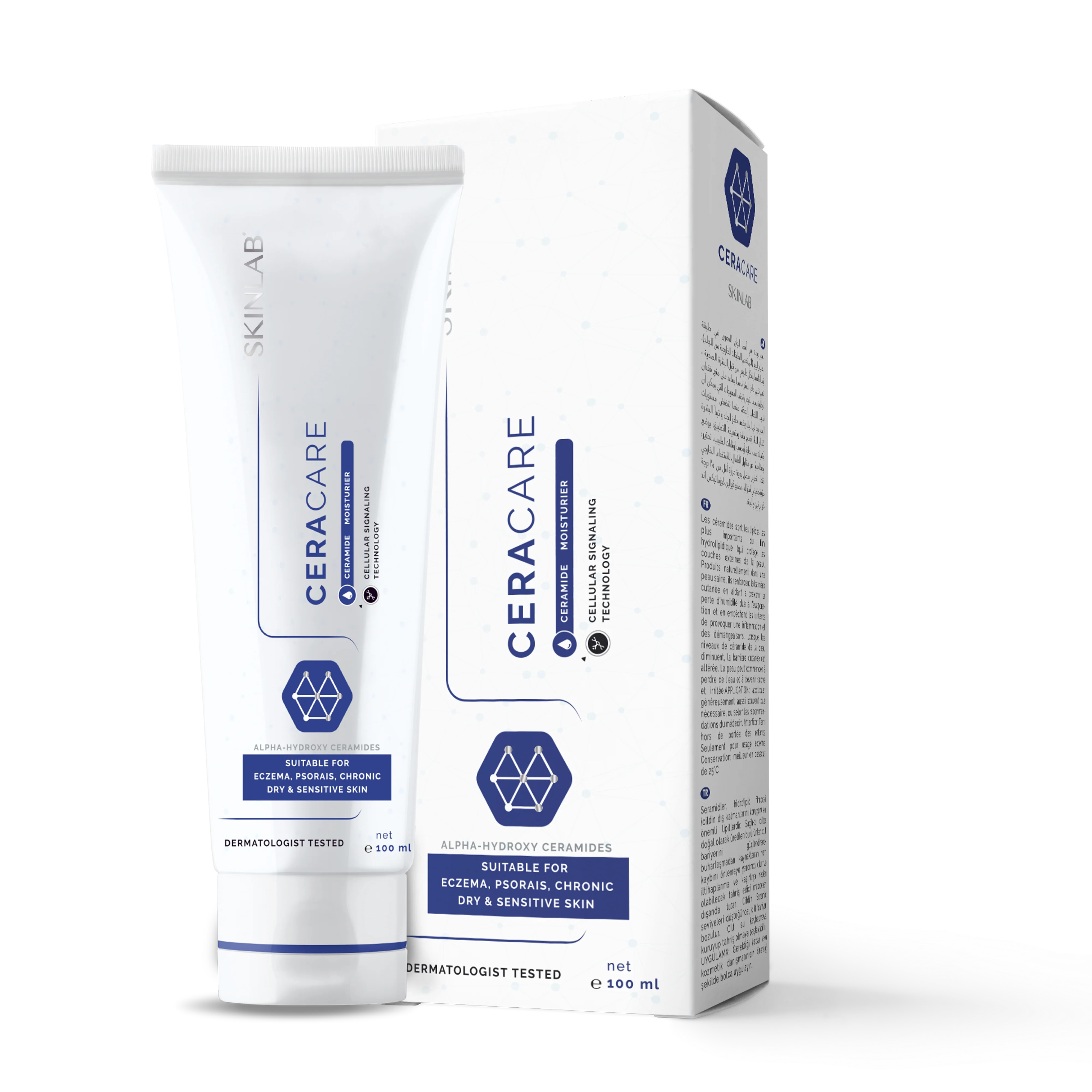Skinlab ceracare moisturiser 100ml | Pharmaplus | Pharmaplus