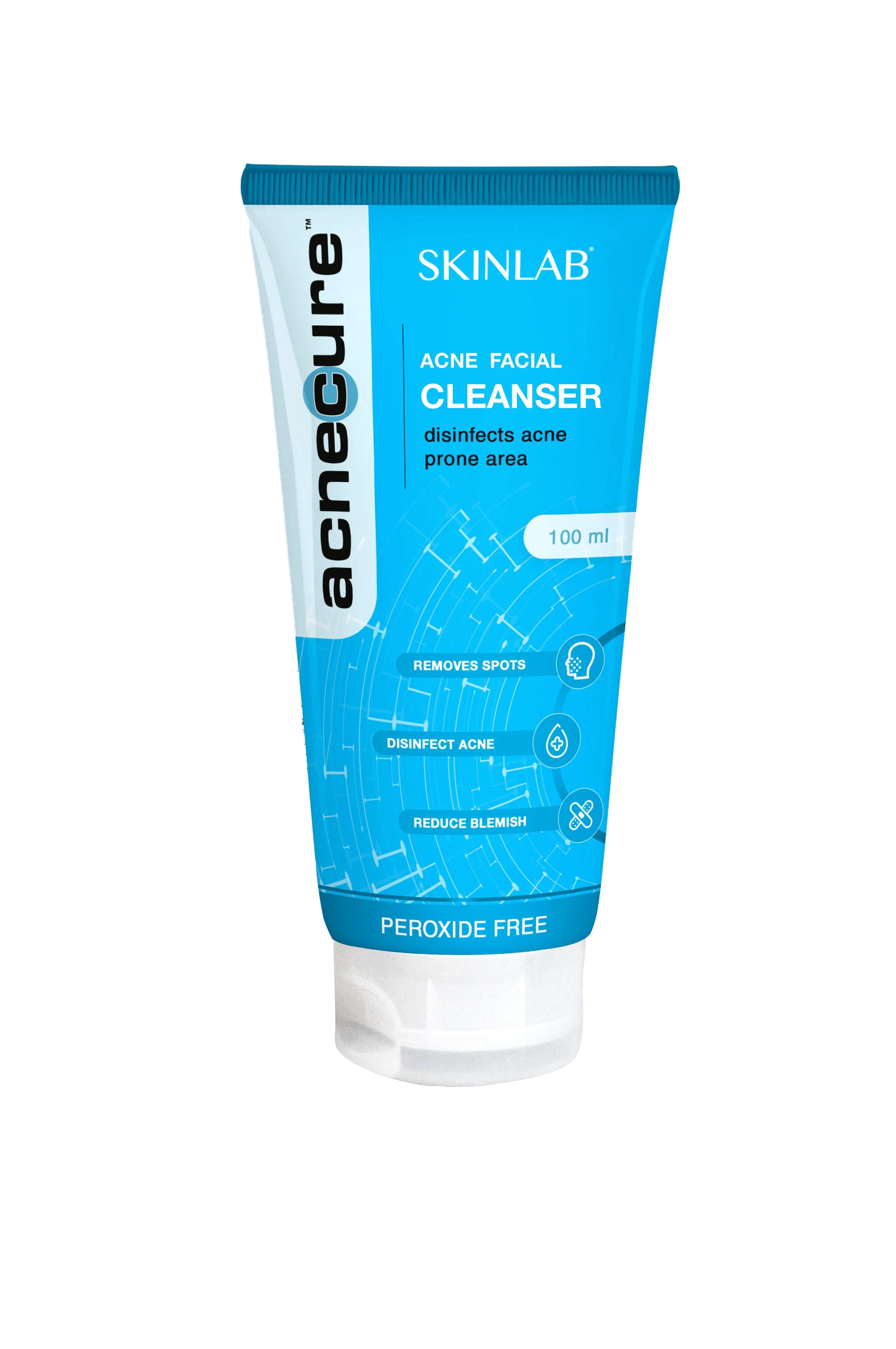 Skinlab acnecure acne facial cleanser 100ml | Pharmaplus | Pharmaplus