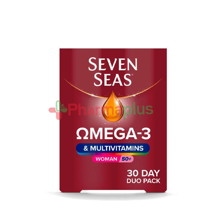 Seven seas multivitamin women 50+ duo pack 60`s | Pharmaplus | Pharmaplus