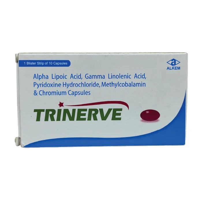 Trinerve soft gel 366.5mg Capsules 10s | Pharmaplus | Pharmaplus